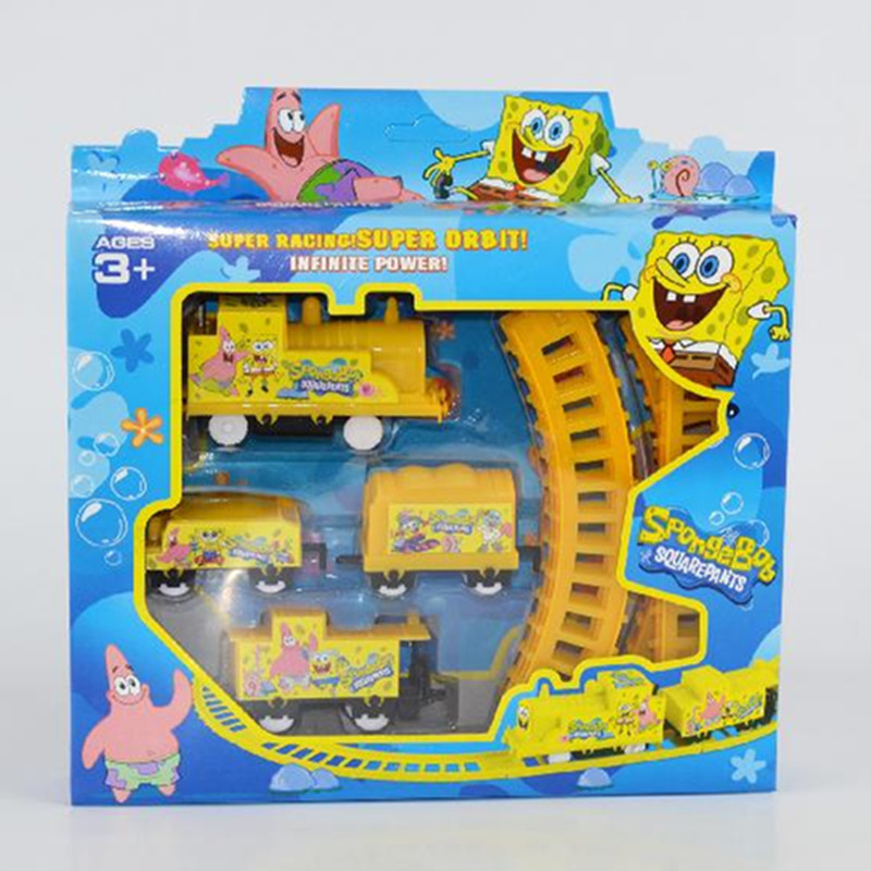 boxed spongebob squarepants plastic enlightenment track electric train ...