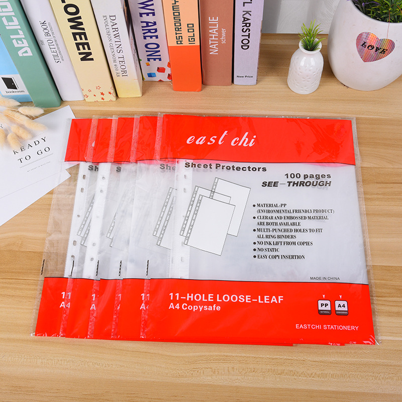 factory direct file bag 11-hole file protection bag a4 lever arch file ...