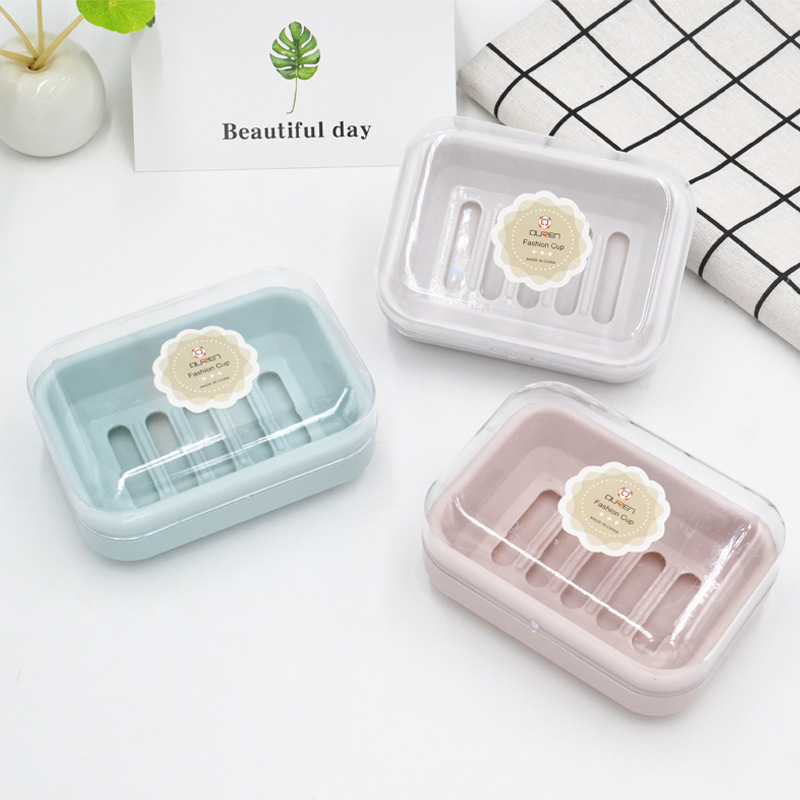 plastic sealed waterproof transparent soap box creative travel portable ...